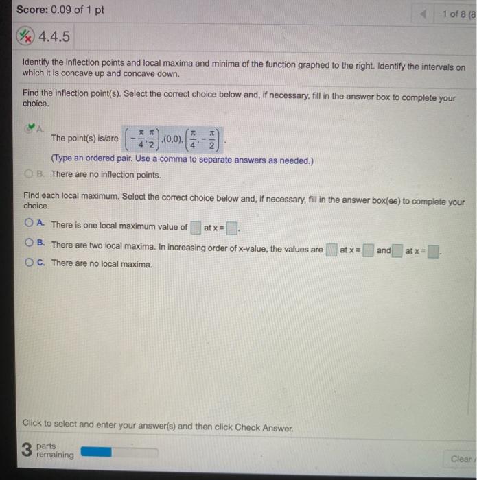 Solved Score: 0 of 1 pt 4.4.5 1 of 8 [7 complete HW Identify | Chegg.com