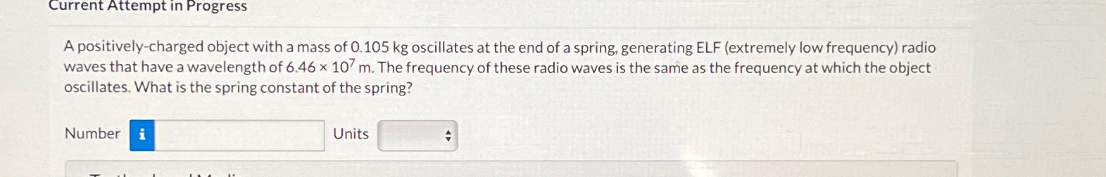 Solved Current Attempt in ProgressA positively-charged | Chegg.com