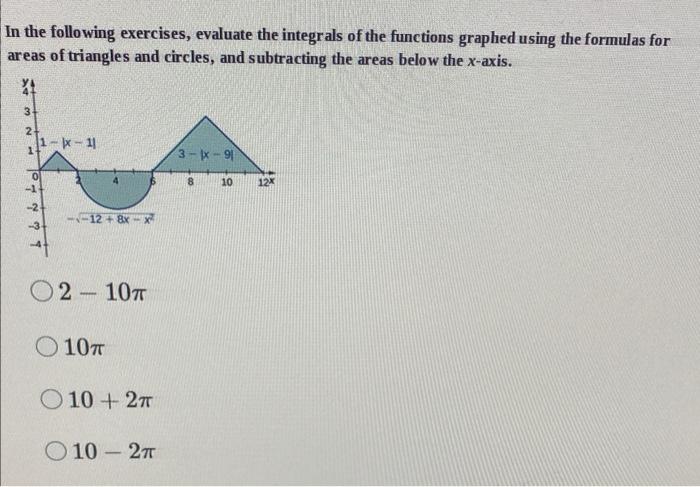 Solved In the following exercises, evaluate the integrals of | Chegg.com
