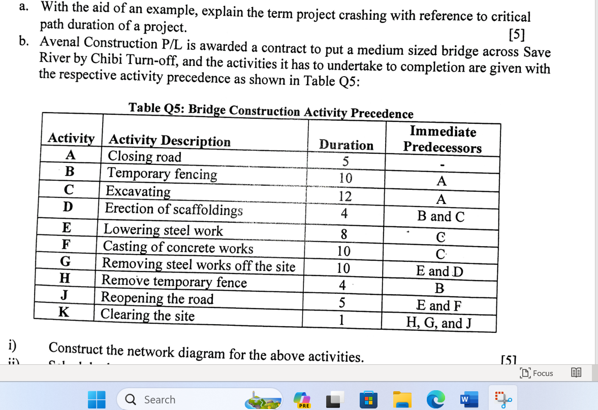 Solved a. ﻿With the aid of an example, explain the term | Chegg.com