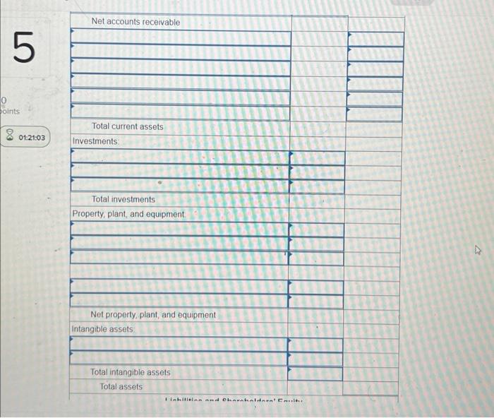 Solved Problem 3-6 (Algo) Balance sheet preparation; | Chegg.com