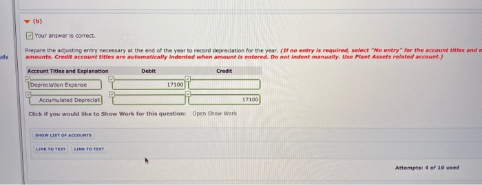 Solved Exercise 11-09 (Part Level Submission) Presented | Chegg.com