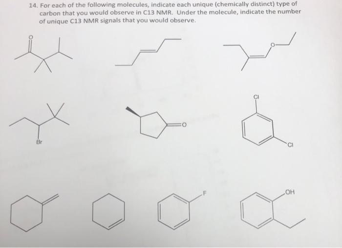 Solved 12. Rank the protons shown on each molecule in order | Chegg.com