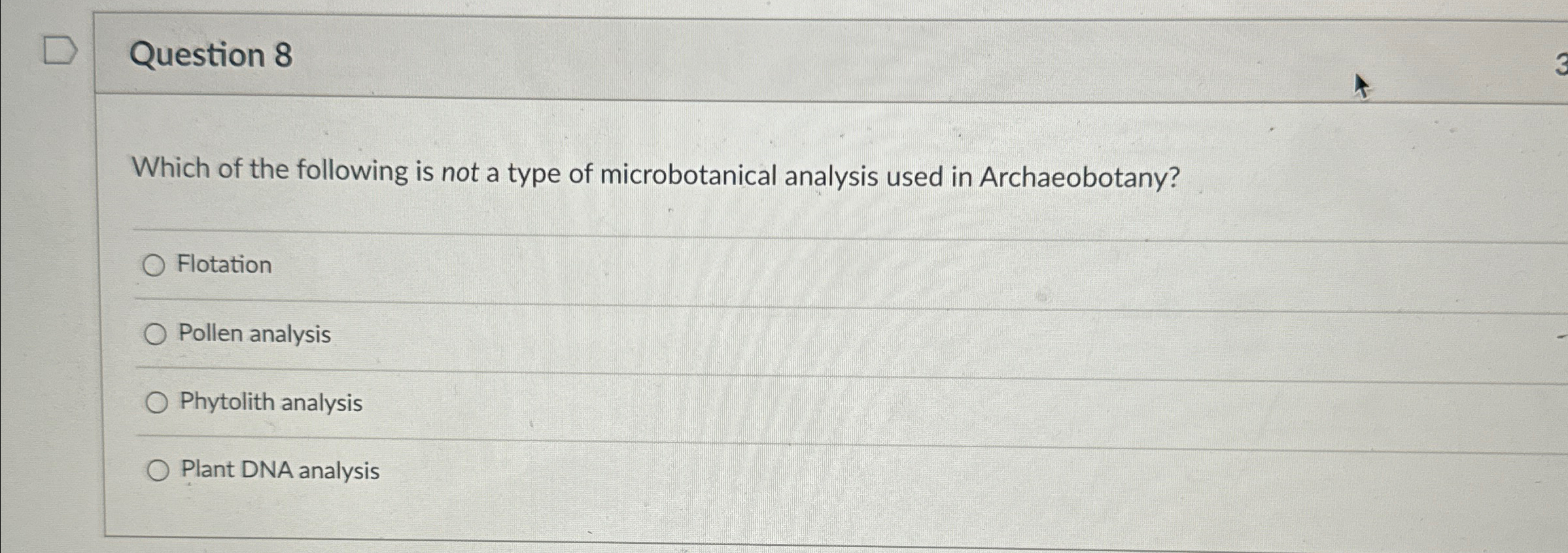 Solved Question 8Which of the following is not a type of | Chegg.com