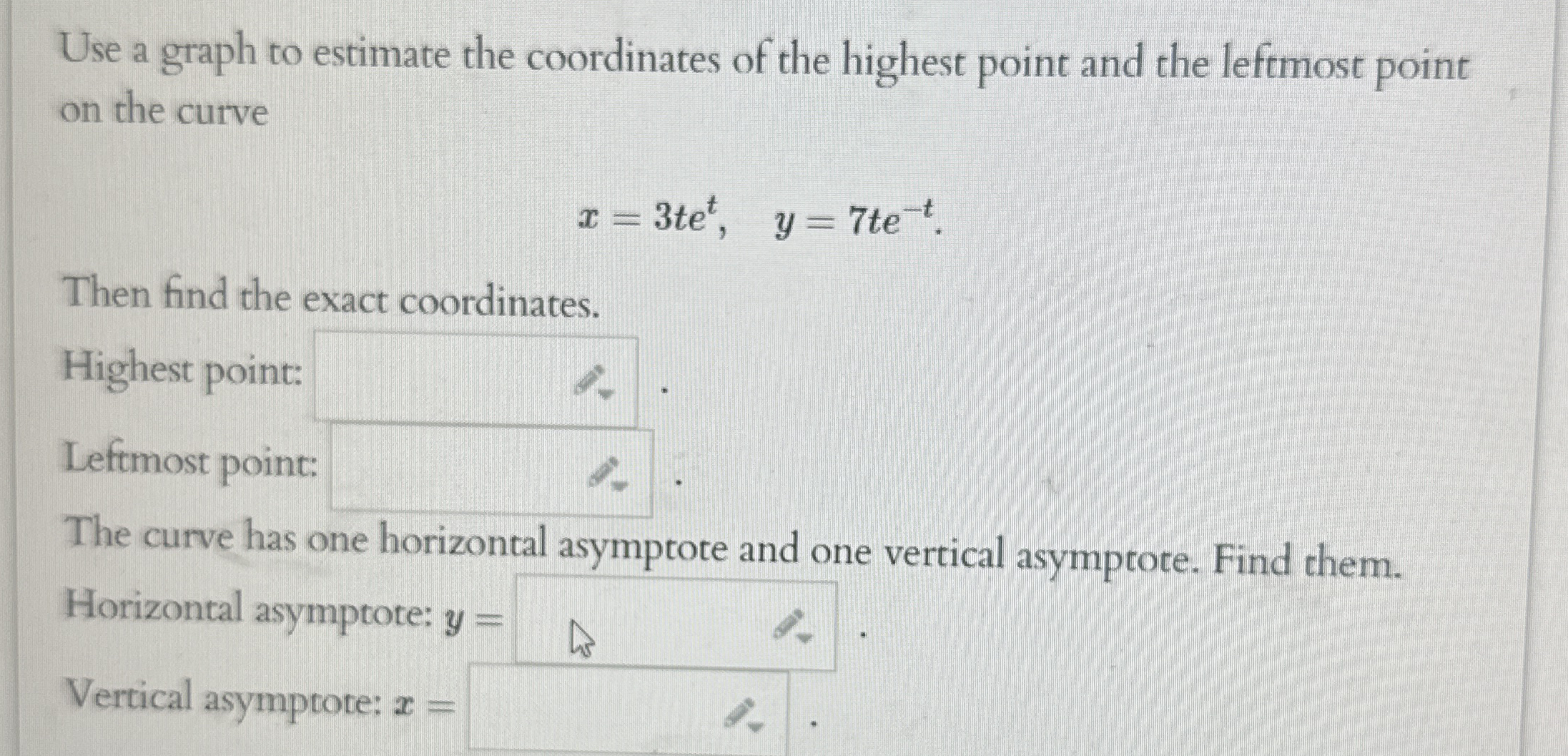 Solved Use a graph to estimate the coordinates of the | Chegg.com