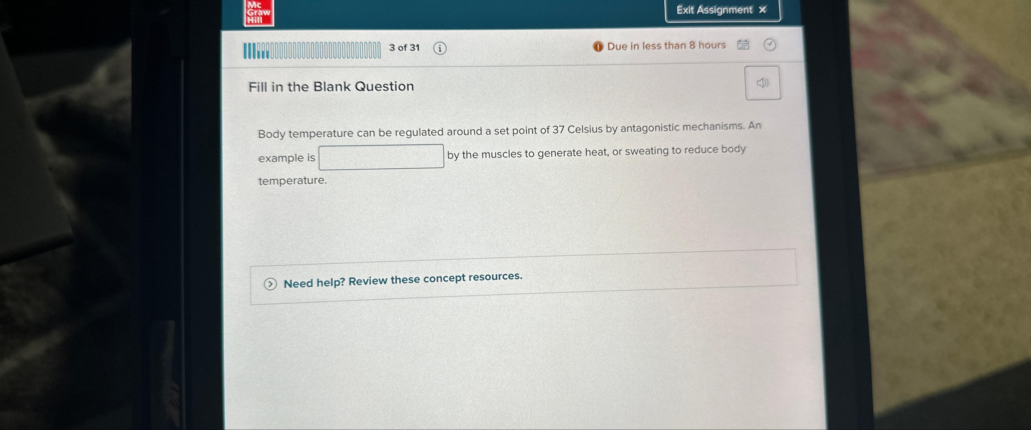 Solved Exit Assignment xGrawExit Assignment x3 ﻿of 31(i)(1) | Chegg.com