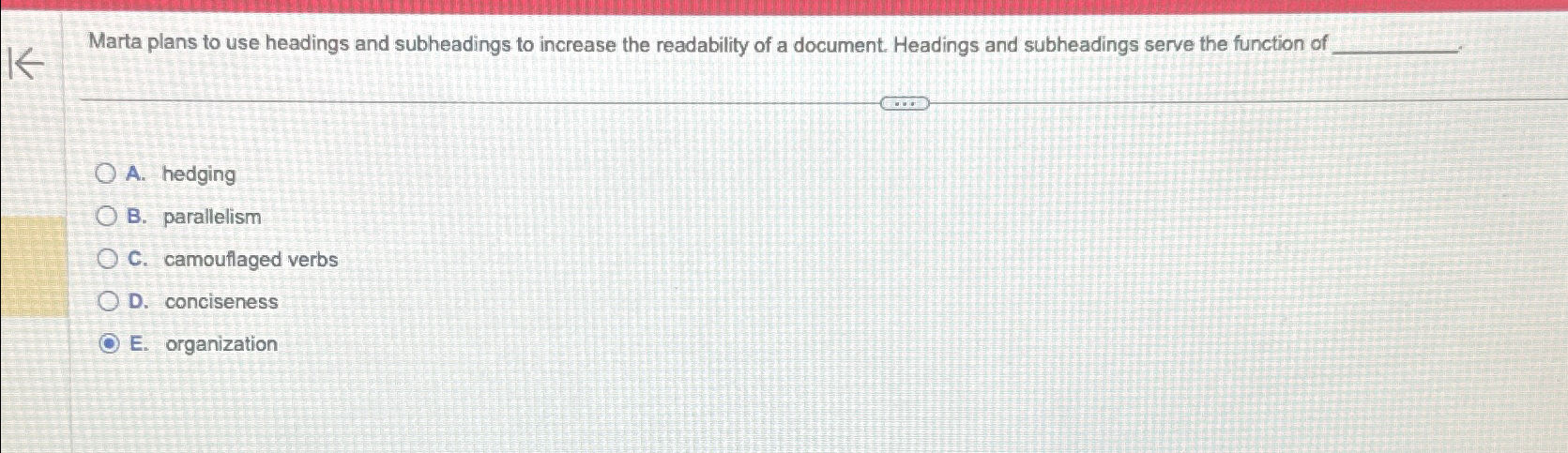 Solved Marta plans to use headings and subheadings to | Chegg.com