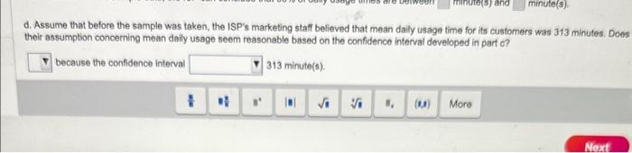 Solved An internet service provider (ISP) has experienced | Chegg.com