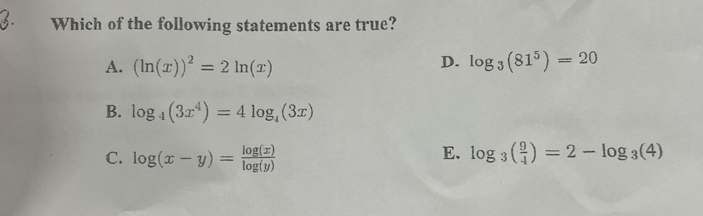 Solved Which of the following statements are | Chegg.com
