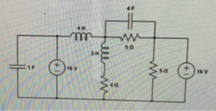 Solved What is the engergy stored in the 3H inductor. Answer | Chegg.com
