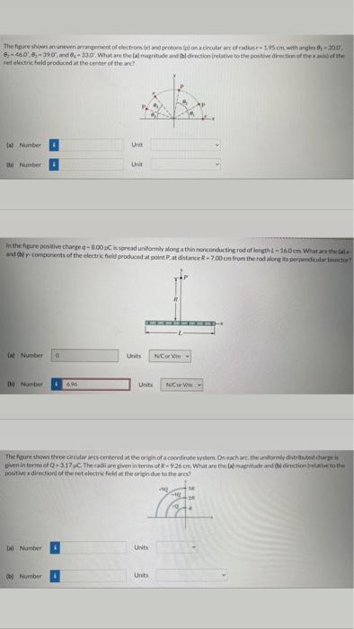 Solved The figure shows an uneven arrangement of electrons | Chegg.com