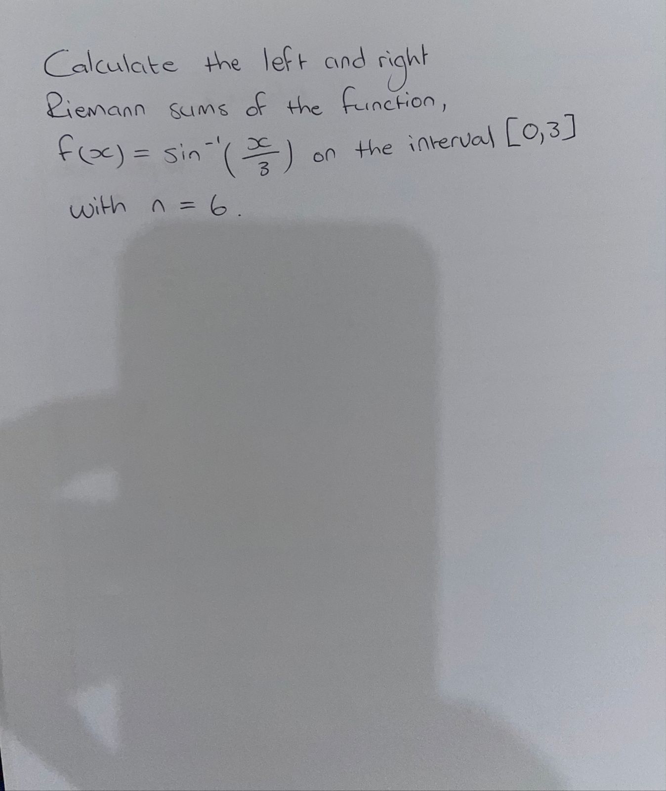 Solved Calculate the left and rightLiemann sums of the | Chegg.com