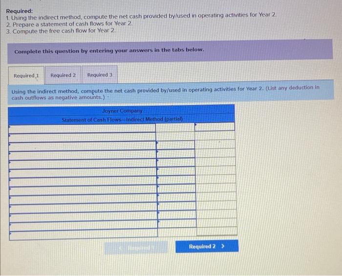 Solved Problem 13-10 (Algo) Prepare a Statement of Cash | Chegg.com