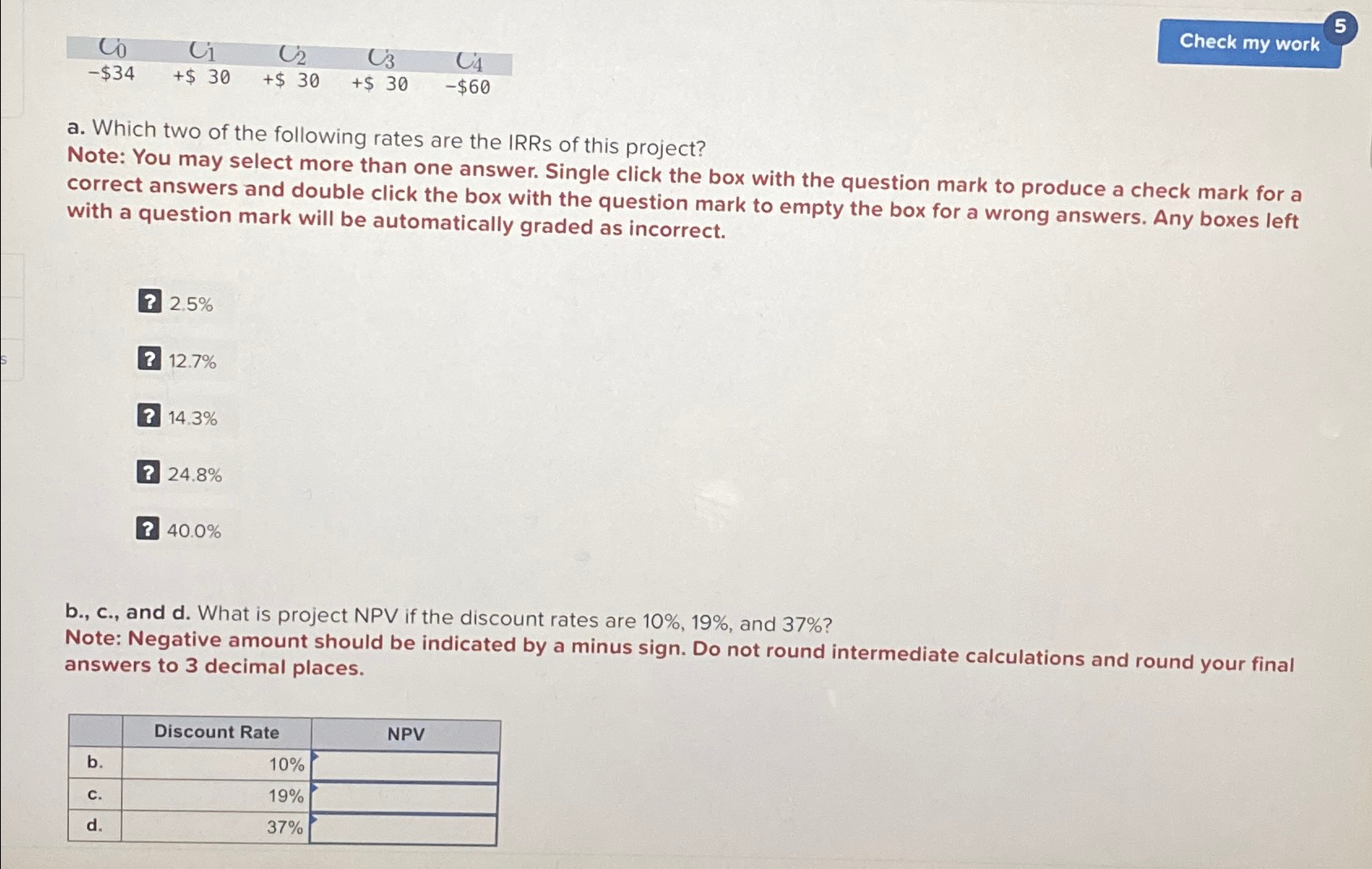 Solved Table[[c0 C1 C2 C3 C4