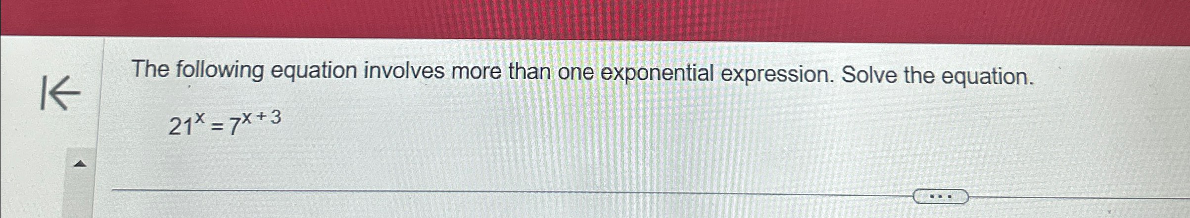 Solved The following equation involves more than one | Chegg.com