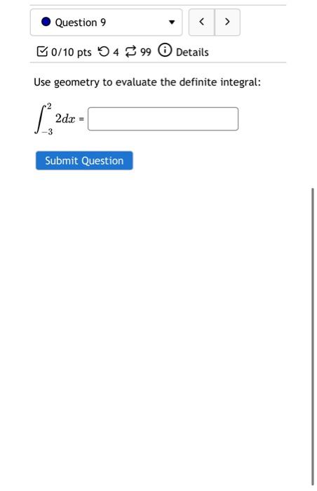 Solved Use geometry to evaluate the definite integral: | Chegg.com