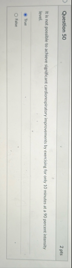 Solved Question 502 ﻿ptsIt is not possible to achieve | Chegg.com