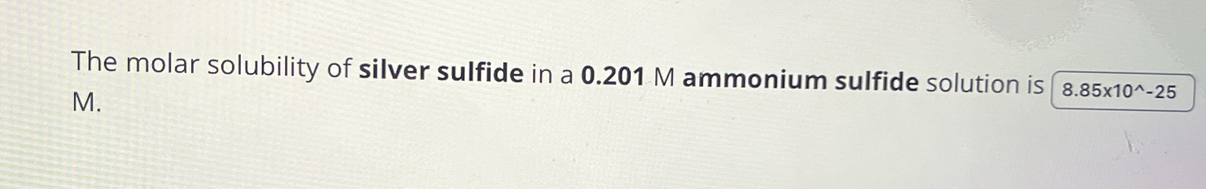 Solved The molar solubility of copper(II) ﻿sulfide in a | Chegg.com