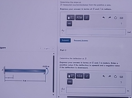 Solved Determine the skpe atB ﻿ennsuted eninterdockwise from | Chegg.com