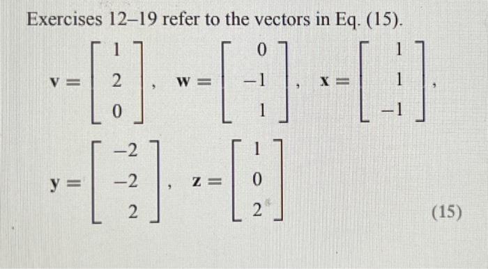 Solved In Exercises 12-19, either show that Sp(S)=R3 or give | Chegg.com