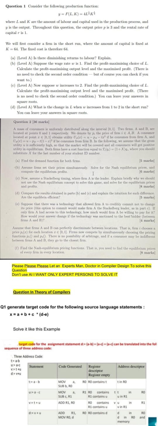 Solved Question in computer science sir solve this problem | Chegg.com