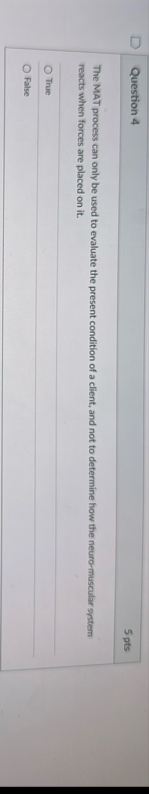 Solved Question 45 ﻿ptsThe MAT process can only be used to | Chegg.com