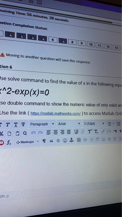 Solved maining Time: 56 minutes, 38 seconds. estion | Chegg.com Solved maining Time: 56 minutes, 38 seconds. estion | Chegg.com