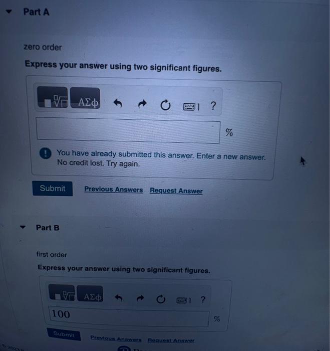 Solved A certain substance, X, decomposes. 75% of X remains | Chegg.com
