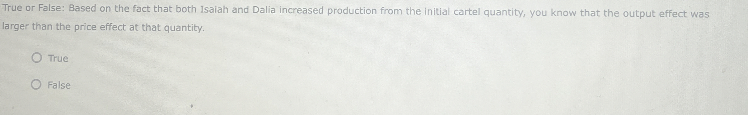 Solved True or False: Based on the fact that both Isaiah and | Chegg.com