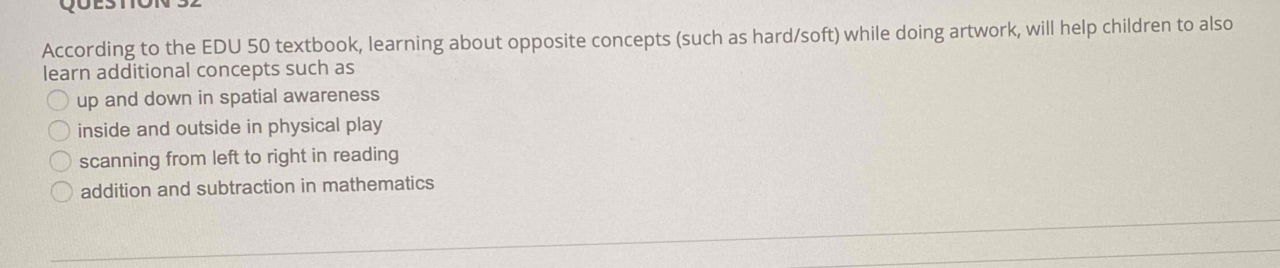 Solved According to the EDU 50 ﻿textbook, learning about | Chegg.com