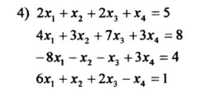 Solved Resolver los siguientes sistemas de ecuaciones | Chegg.com
