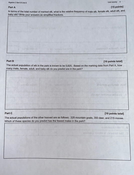 Solved Algebra 2 Sem BURE Unt Activity 2 Task 1: Practice | Chegg.com