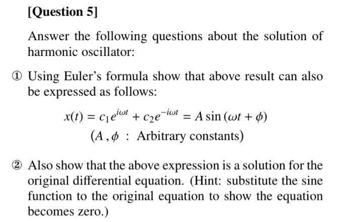 [Solved]: Answer the following questions about the solution