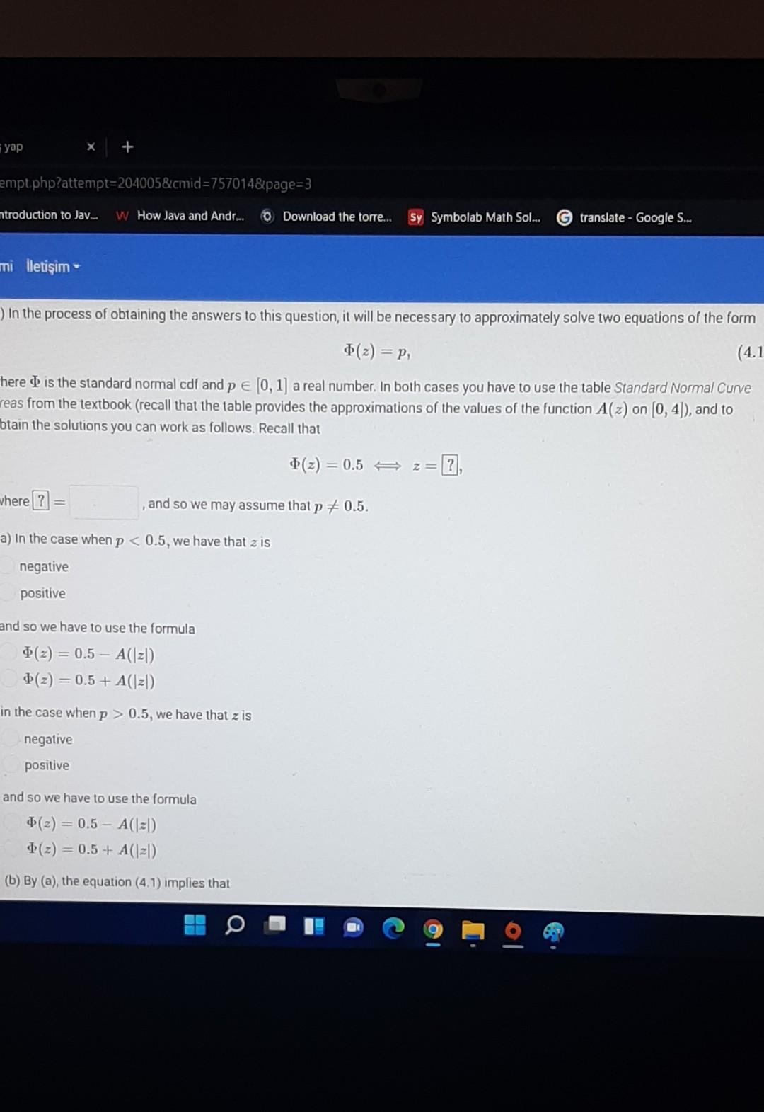 yap X + empt.php?attempt=204005&cmid=757014&page=3 | Chegg.com
