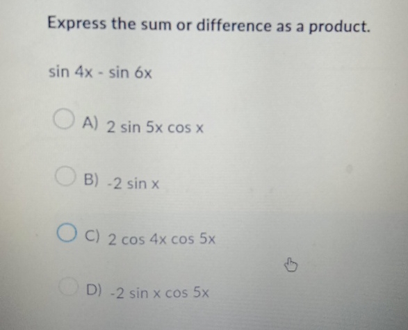 Solved Express the sum or difference as a | Chegg.com