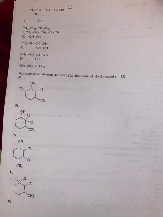 Solved 28) What is the name of this compound? 28) C) butane | Chegg.com