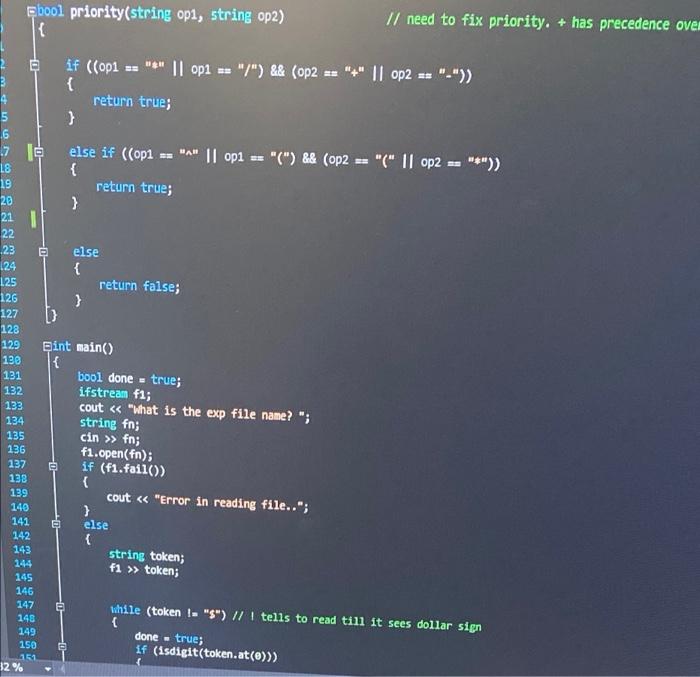 Solved Im trying to create an automated calculator using the | Chegg.com