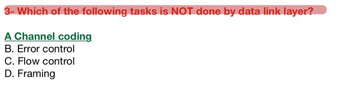Solved What does channel encoding mean? Why was it not | Chegg.com