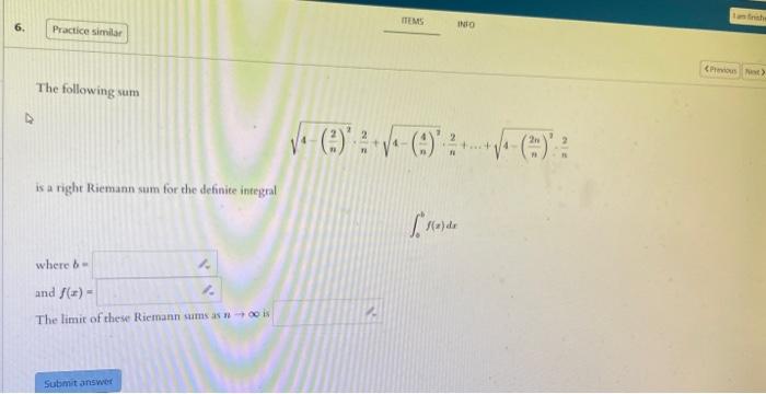 Solved The following sum 4−(n2)2⋅n2+4−(n4)7⋅n2+…+4−(n2n)2⋅n2 | Chegg.com