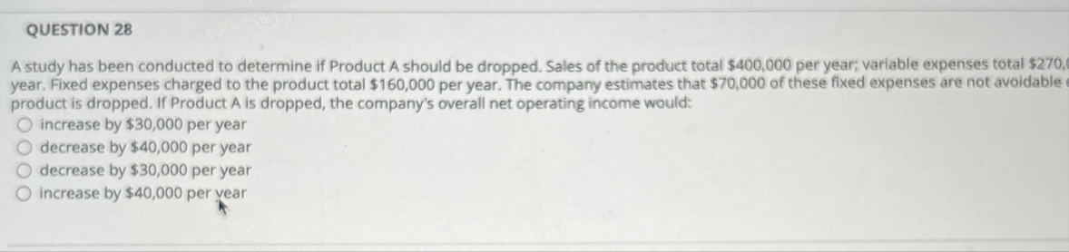 Solved QUESTION 28A study has been conducted to determine if | Chegg.com