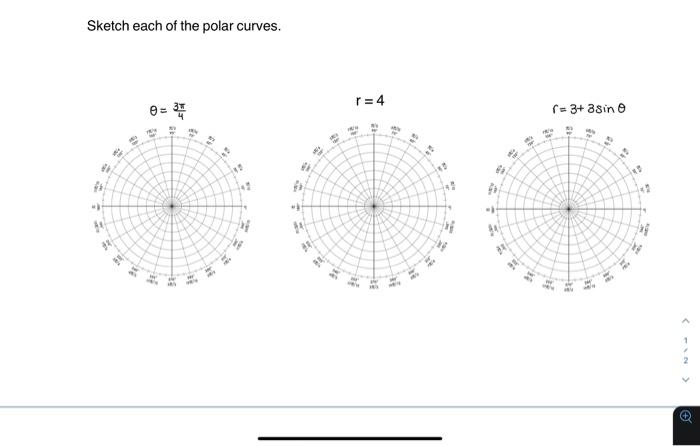 Solved Sketch each of the polar curves. | Chegg.com