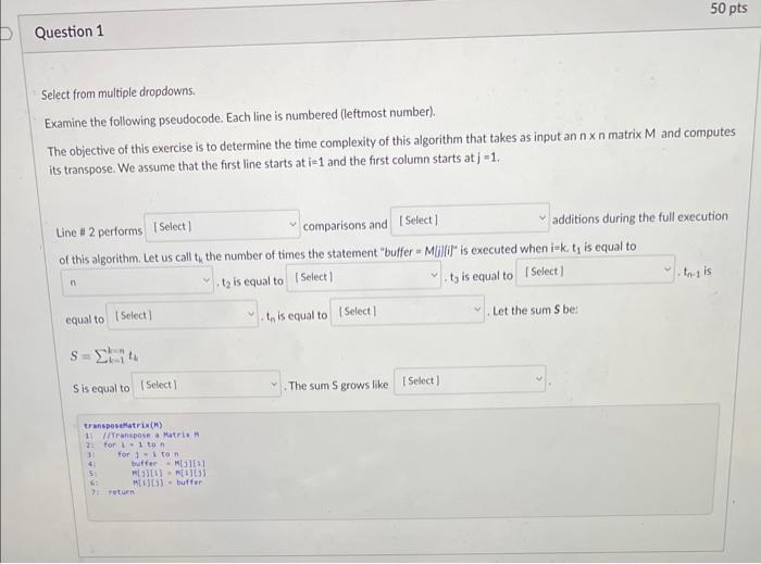 Solved elect from multiple dropdowns. Examine the following | Chegg.com Solved elect from multiple dropdowns. Examine the following | Chegg.com