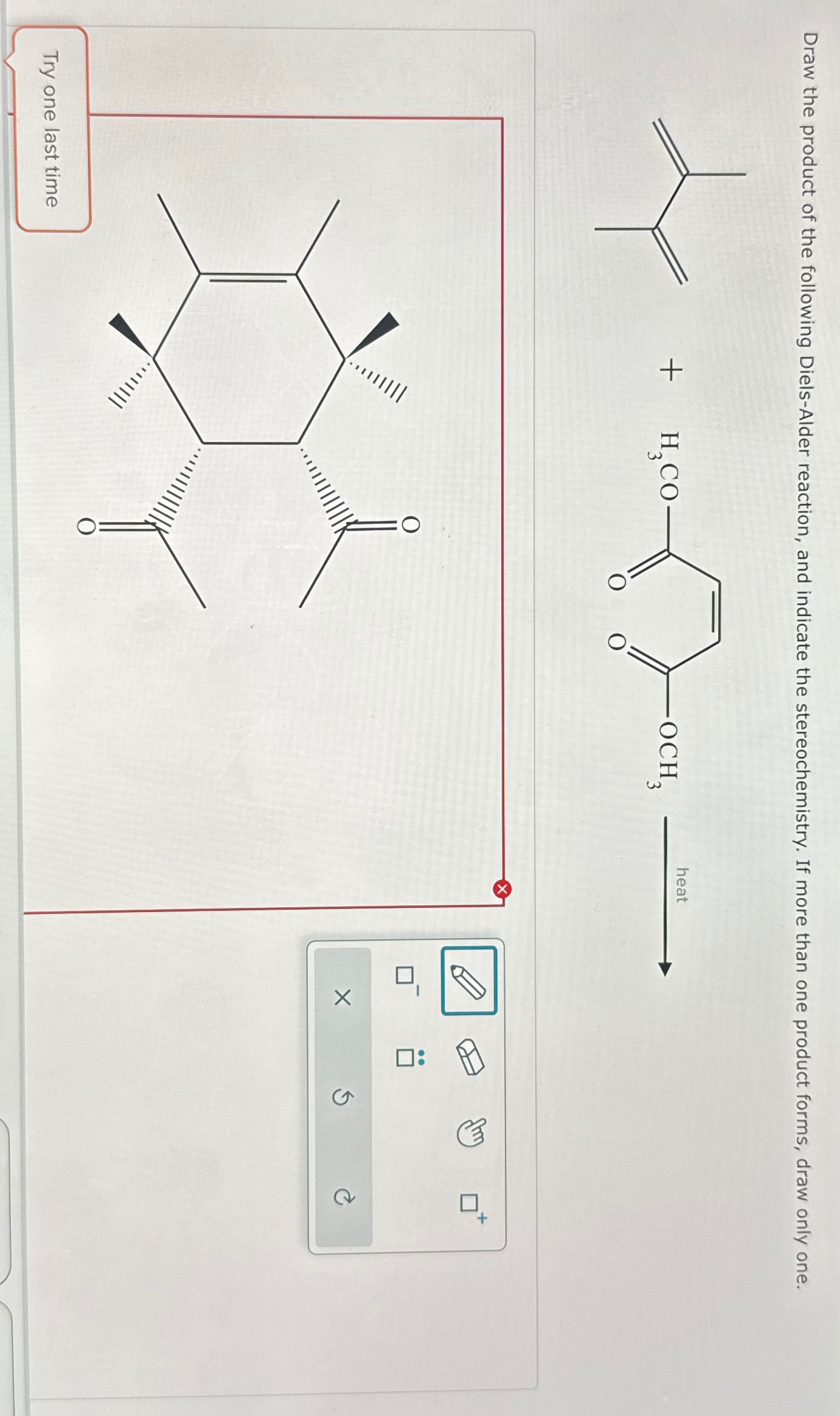 Solved Draw the product of the following Diels-Alder | Chegg.com