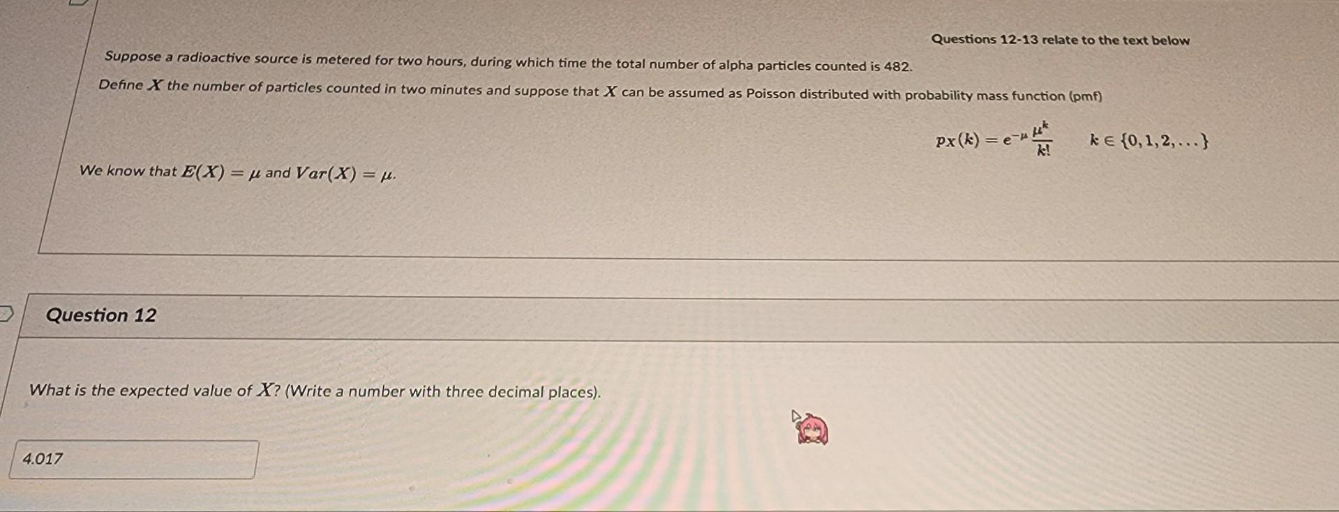 Solved Questions 12−13 relate to the text below Suppose a | Chegg.com
