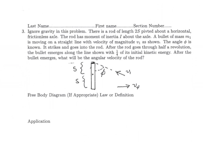 Solved Last Name...... ..First name.............. Section | Chegg.com