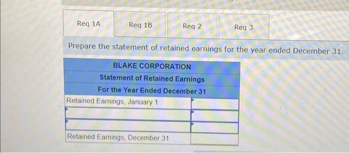 Solved E11-16 (Algo) Preparing a Statement of Retained | Chegg.com