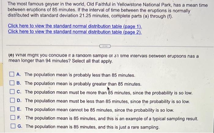 Solved The most famous geyser in the world, Old Faithful in | Chegg.com
