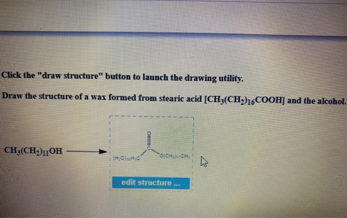 Solved Click the "draw structure" button to launch the | Chegg.com