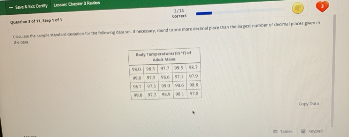 Solved JAMIE THOMAS - Save & Exit Certify Lesson: Chapter 3 | Chegg.com