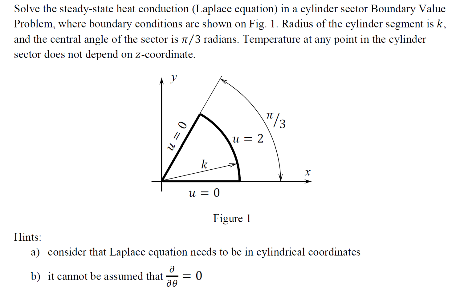 Solved Solve the steady-state heat conduction (Laplace | Chegg.com